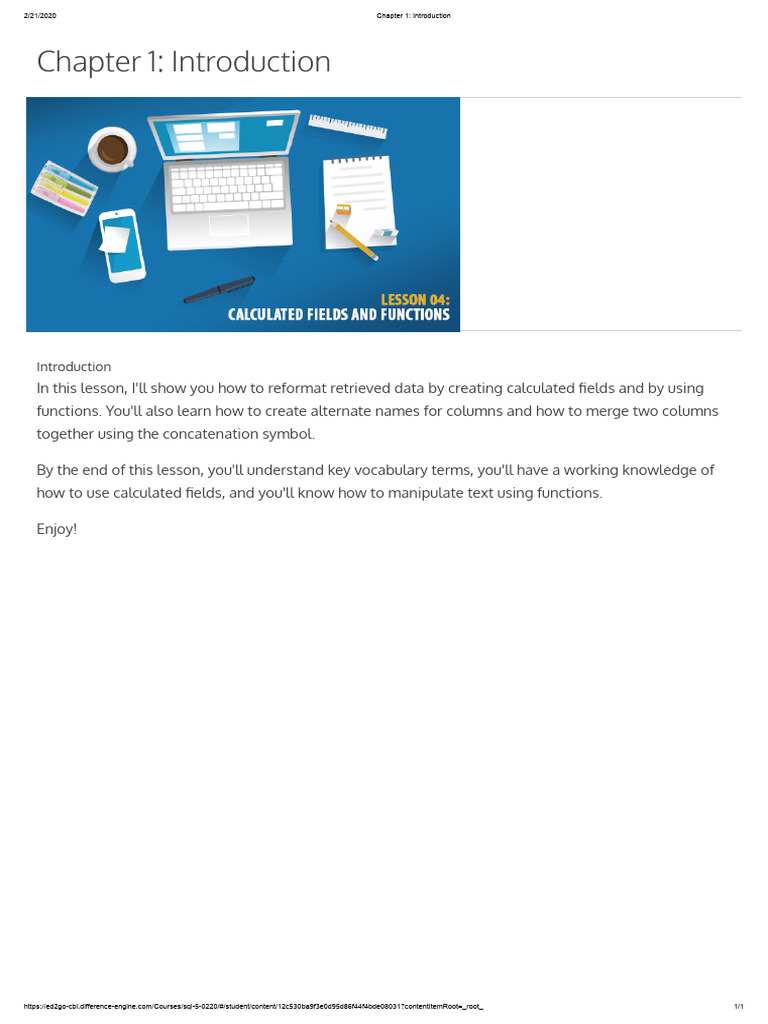 Chapter 1 - Introduction | PDF