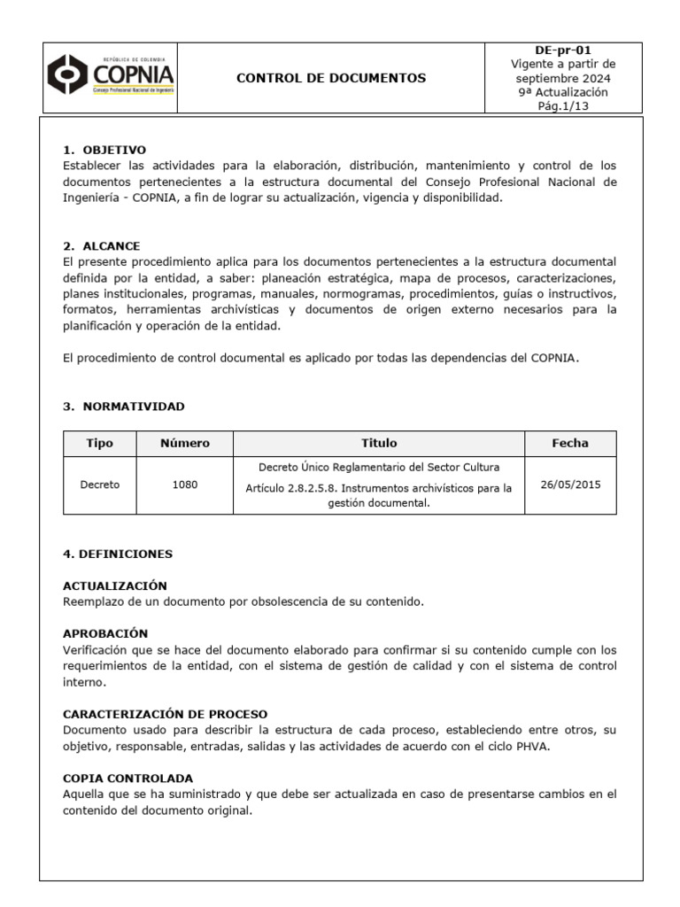 Control Documentos | PDF