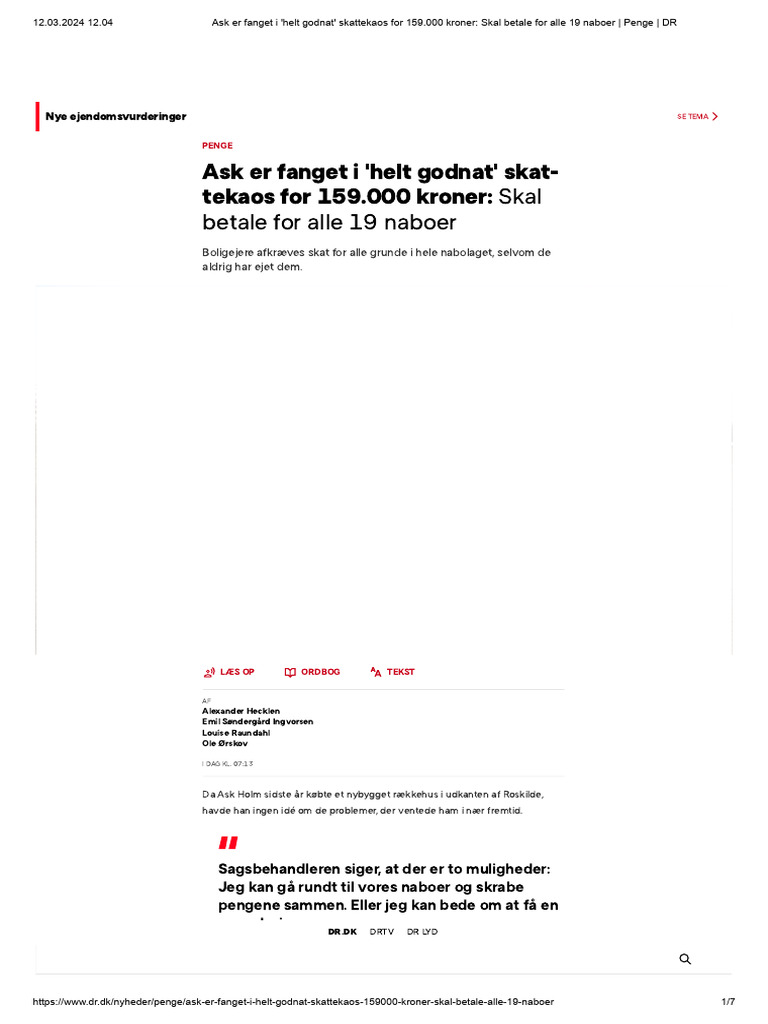 Ask er fanget i 'helt godnat' skattekaos for 159.000 kroner_ Skal ... Ask er fanget i 'helt godnat' skattekaos for 159.000 kroner_ Skal ...