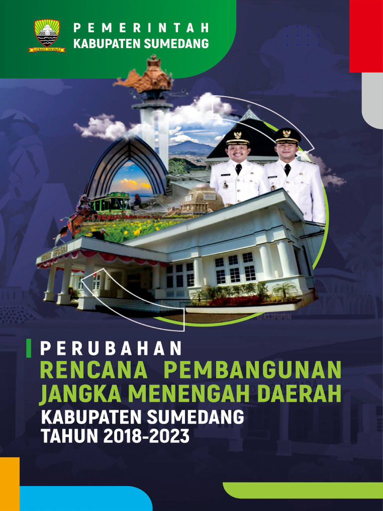 Perda Buku Perubahan RPJMD 2018-2023 - Opt | PDF