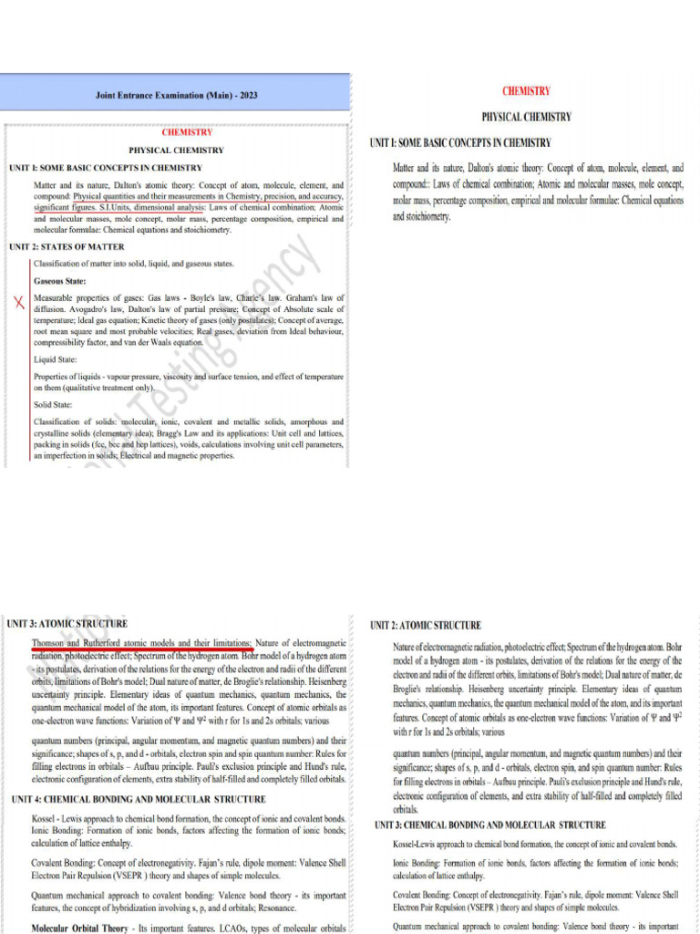 Chemistry Reduced | PDF