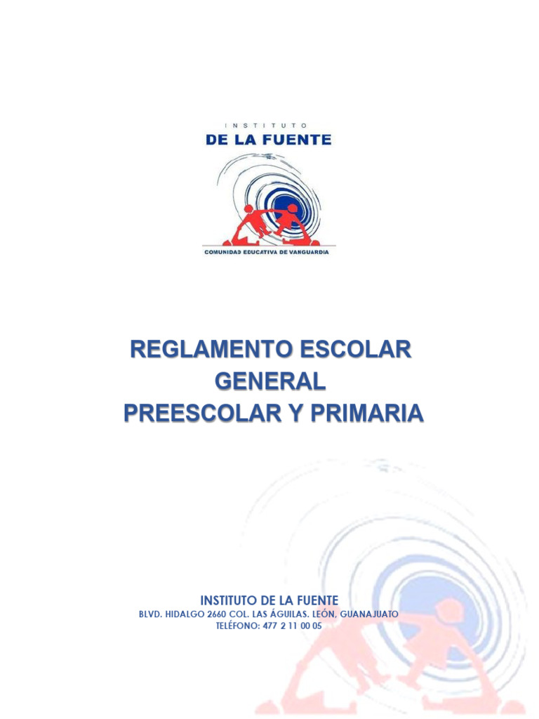 Reglamento de Preescolar y Primaria.docx | PDF