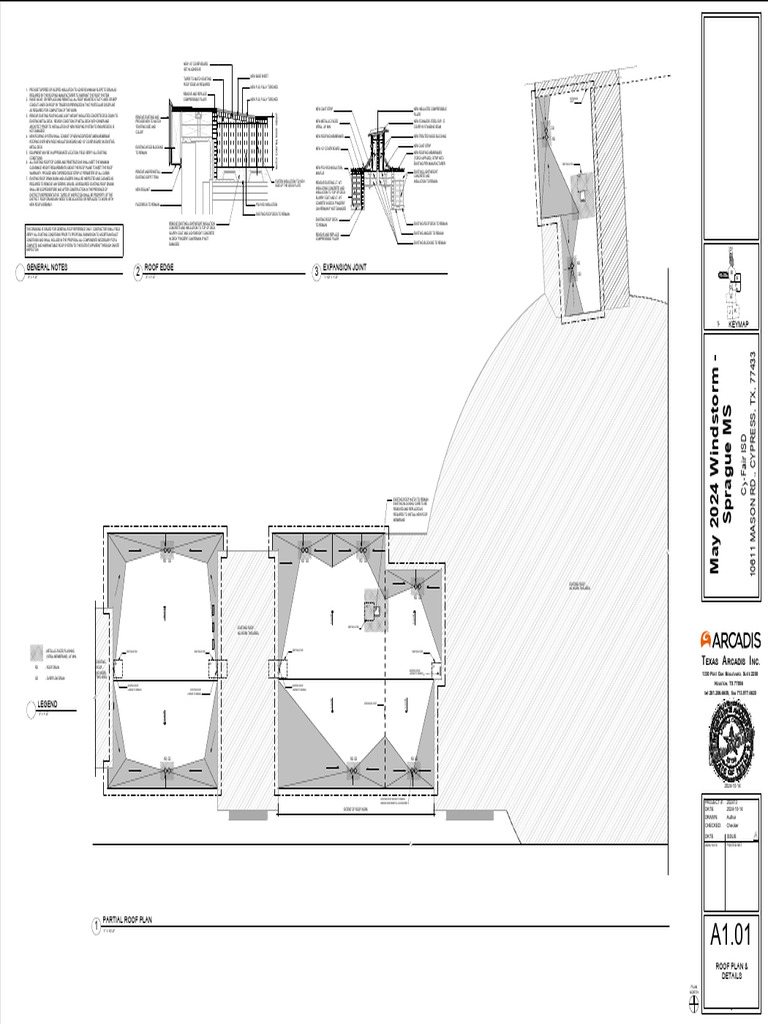 A1.01 Roof Plan & Details | PDF