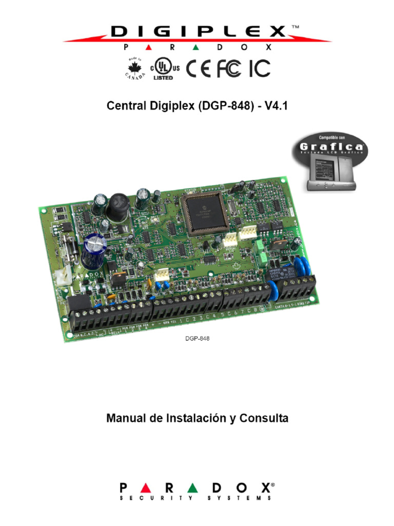 Central Digiplex (DGP-848) - V4.1 PDF | PDF