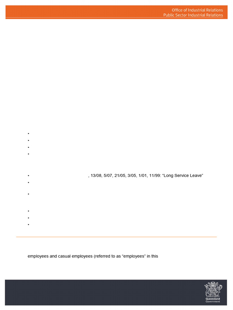 1118 Long Service Leave | PDF