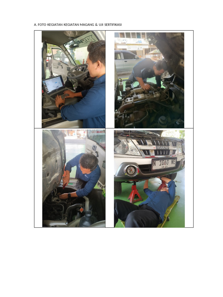Foto Kegiatan Magang | PDF