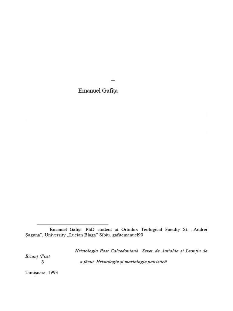 Leontius of Byzantium | PDF
