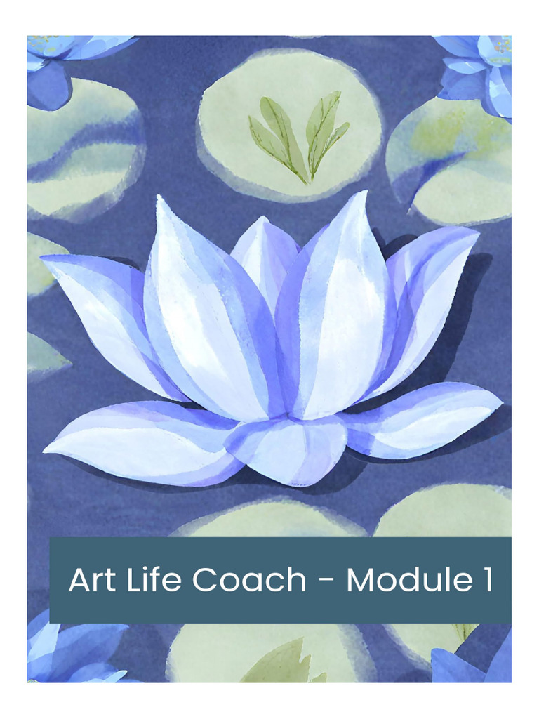 Art Life Coach Module 1 | PDF