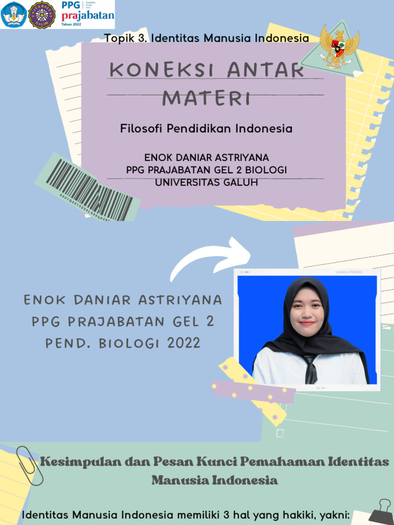 Enok Daniar Astriyana - Biologi - Topik 3 - Koneksi Antar Materi ...