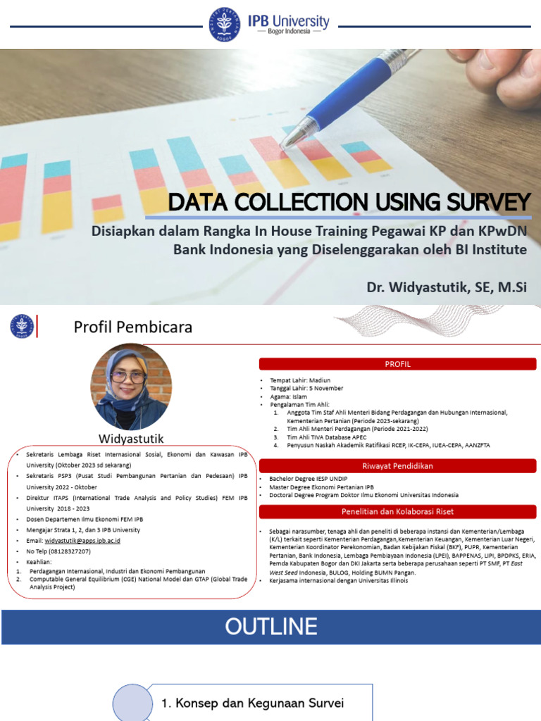 MATERI DATA COLLECTION USING SURVEY | PDF