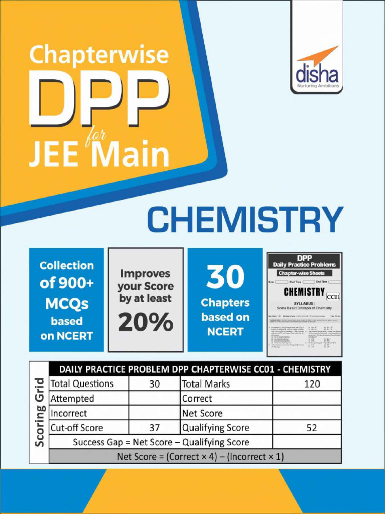 Chapter Wise DPP Sheets For Che Disha Experts | PDF