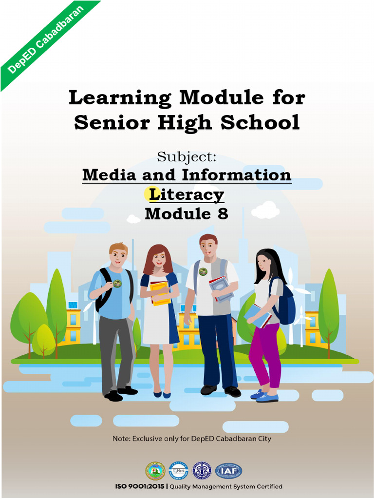 Mil Module 8 Media and Information Literate Individual | PDF