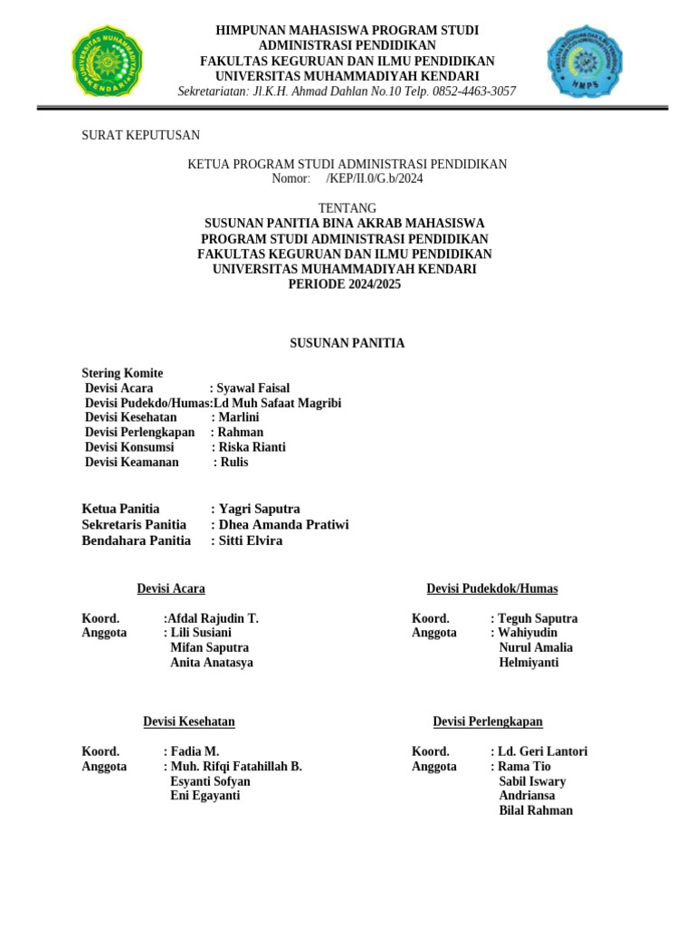 SK Panitia LDK Adpen 2 | PDF