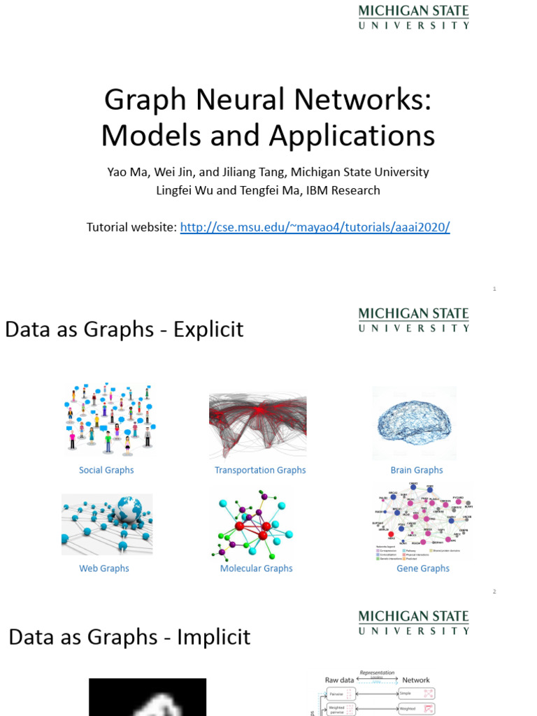 AAAI Tutorial GNN | PDF