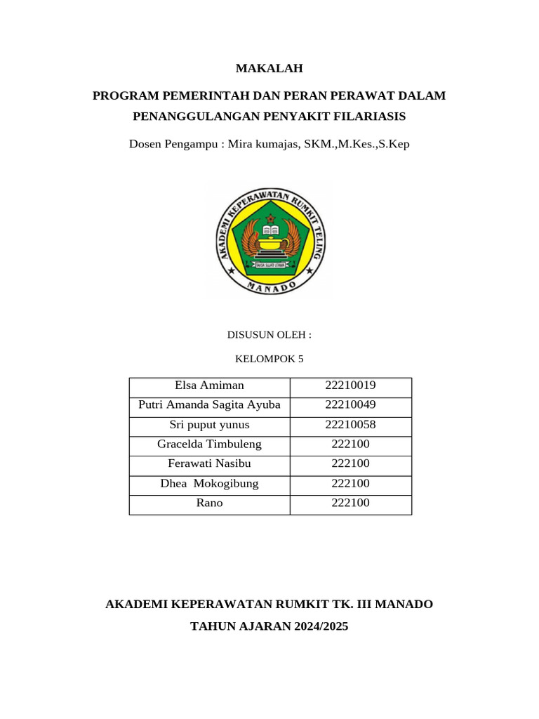 Makalah Kebijaan Kesehatan KK Mira | PDF
