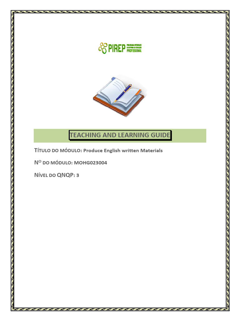 Guiao PWM CV3 TEACHER ALAFO - updated 2023 | PDF