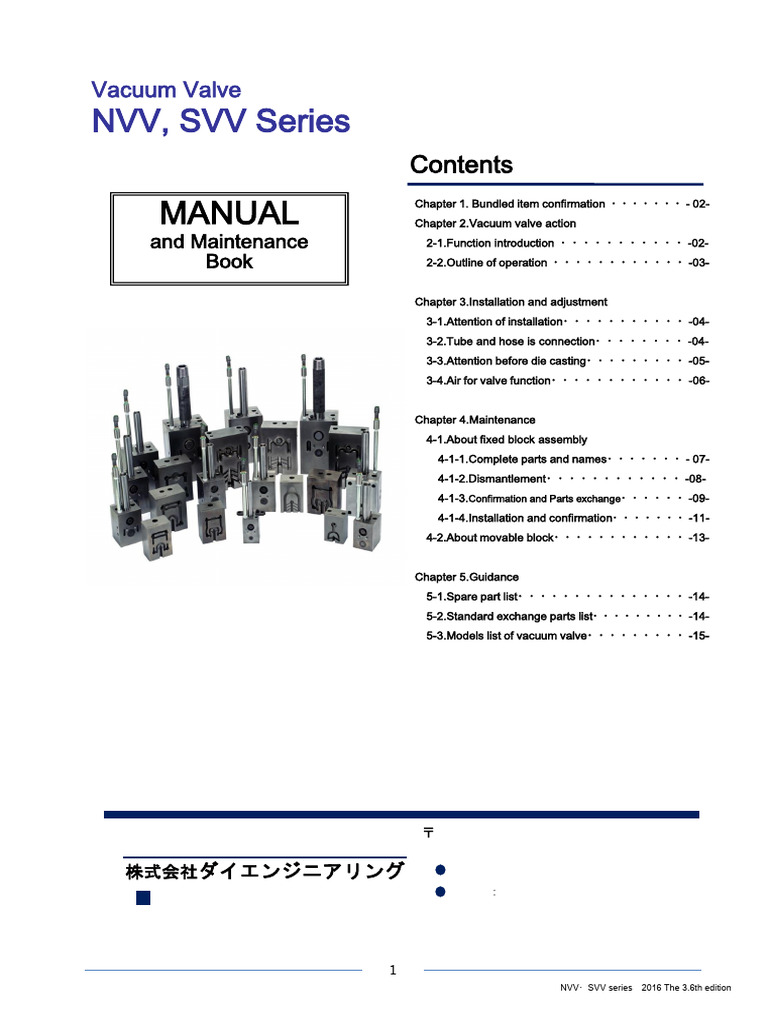 MANUAL and Maintenance Book | PDF