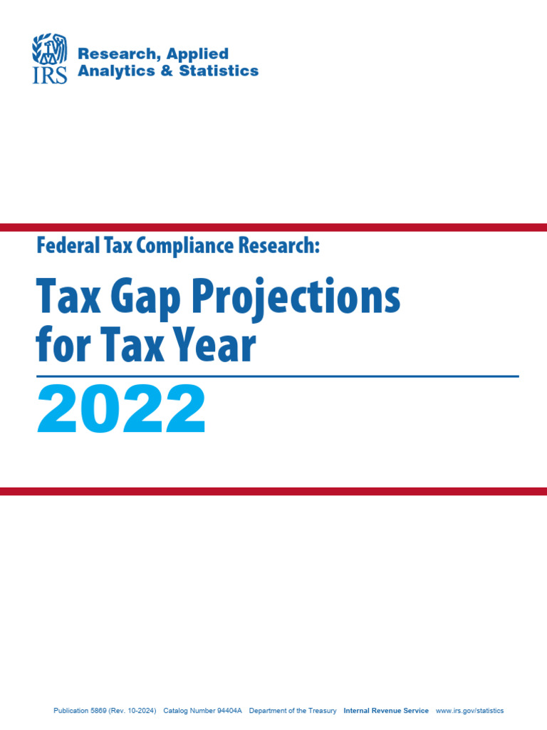 Tax Gap Projections For Tax Year: Federal Tax Compliance Research | PDF