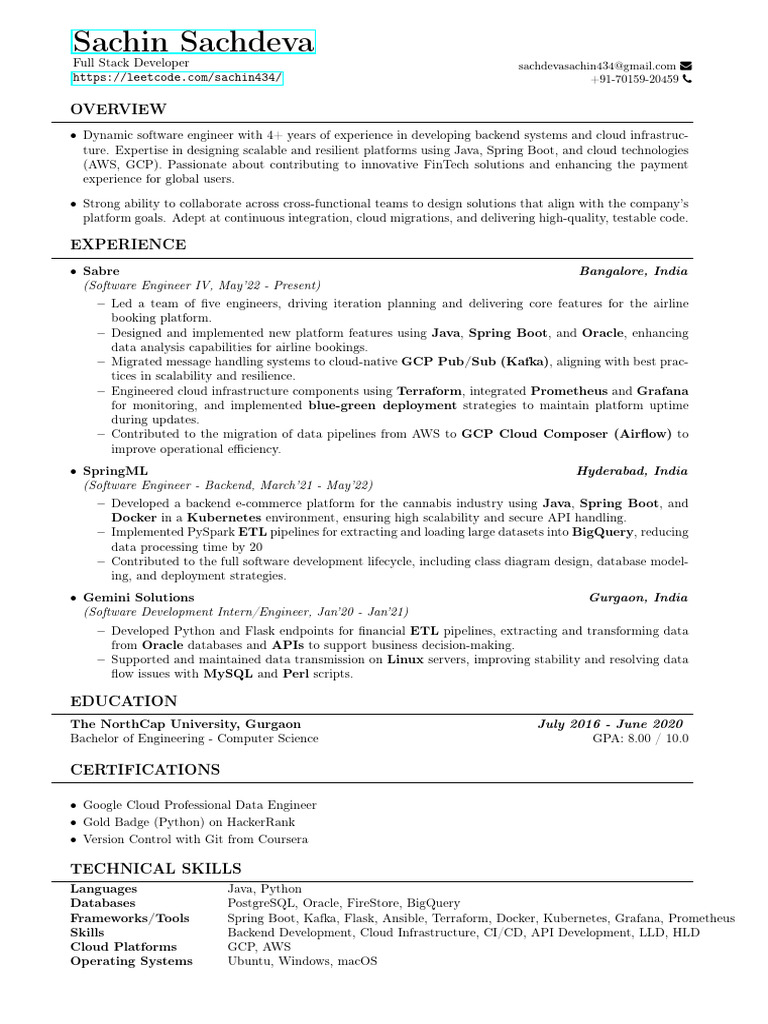 Sachin Sachdeva | PDF