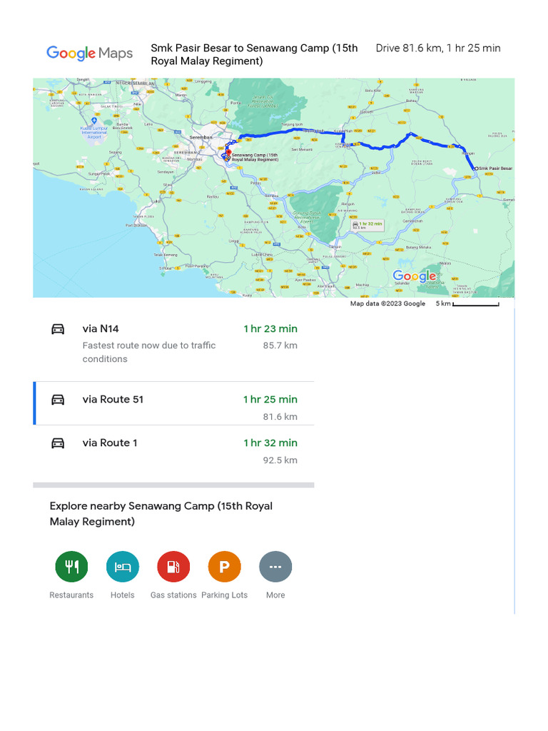 SMK Pasir Besar - Kem RAMD Senawang | PDF