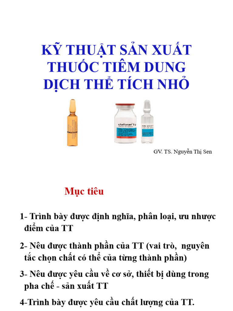 Thuoc Tiem | PDF