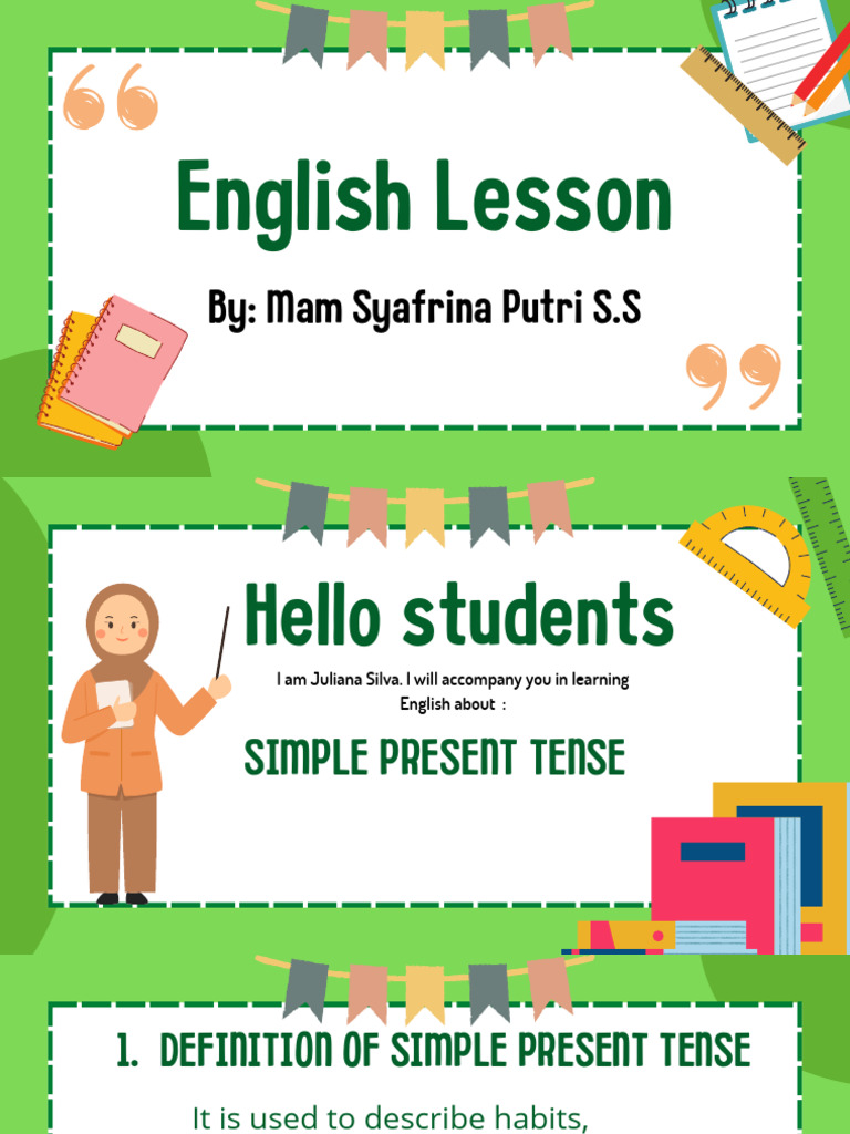 Materi Simple Present Tense | PDF