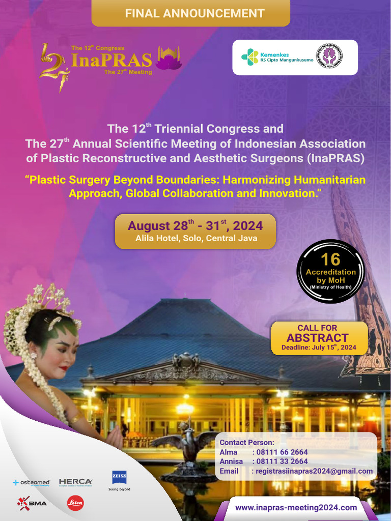 Final Announcement Inapras | PDF