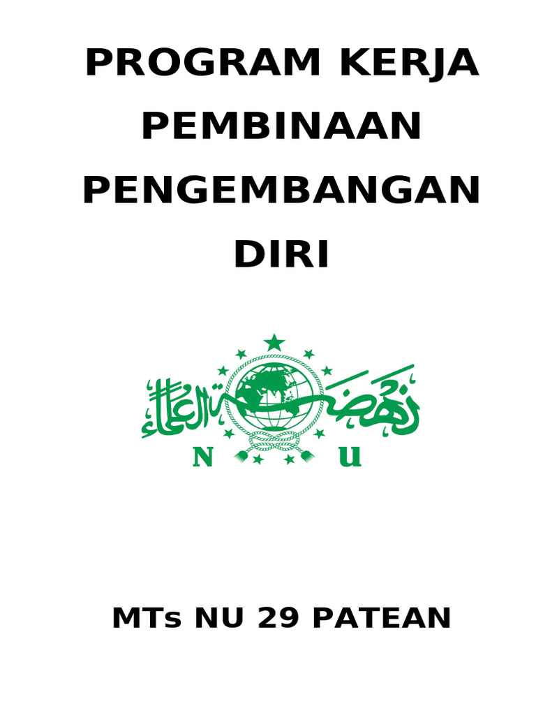 2.6.2.1. PROGRAM KERJA Pengembangan Diri | PDF