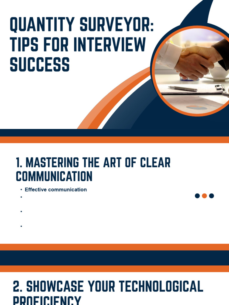 Quantity Surveyor Tips For Interview Success | PDF