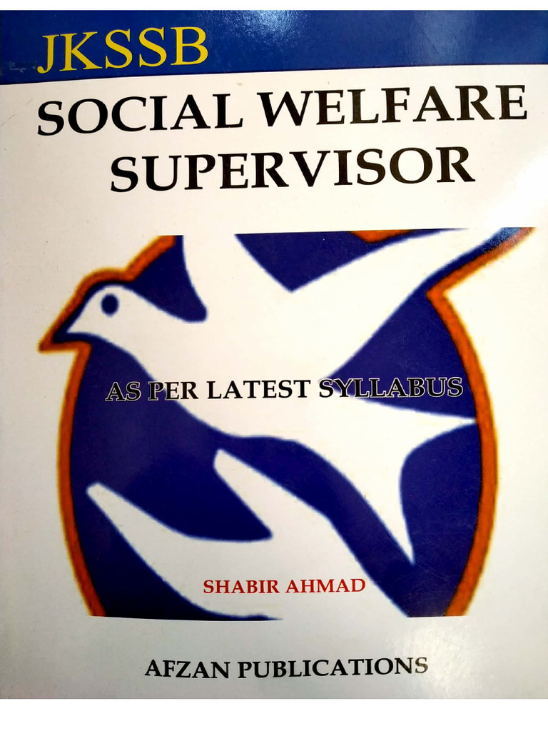 JKSSB Supervisor Book | PDF