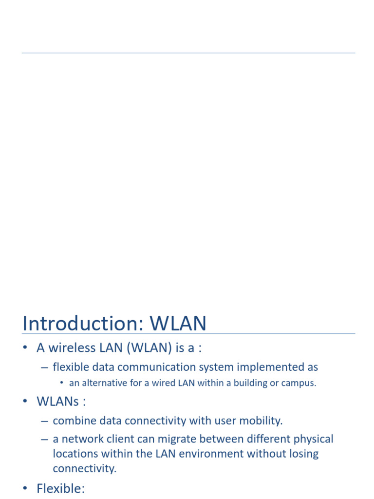 WLAN | PDF