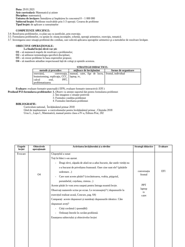 0_proiect_didactic_mate_clasa_iv | PDF