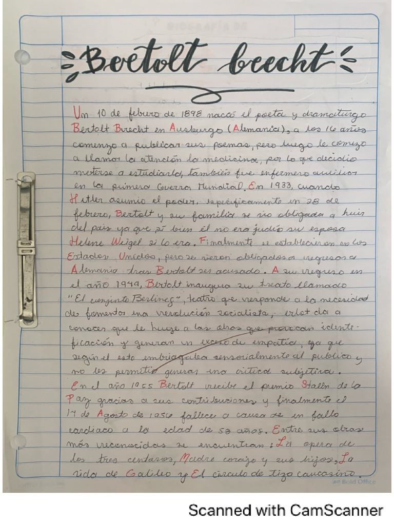 Bertolt Brecht | PDF