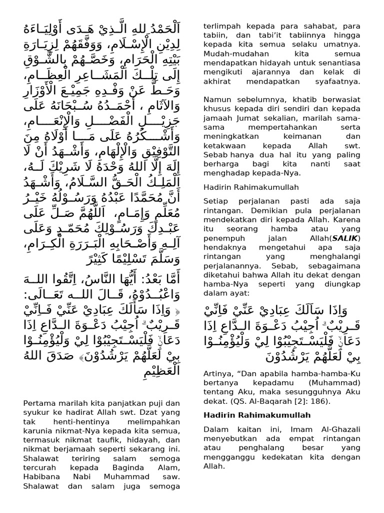 4 Penghalang Menuju Allah | PDF