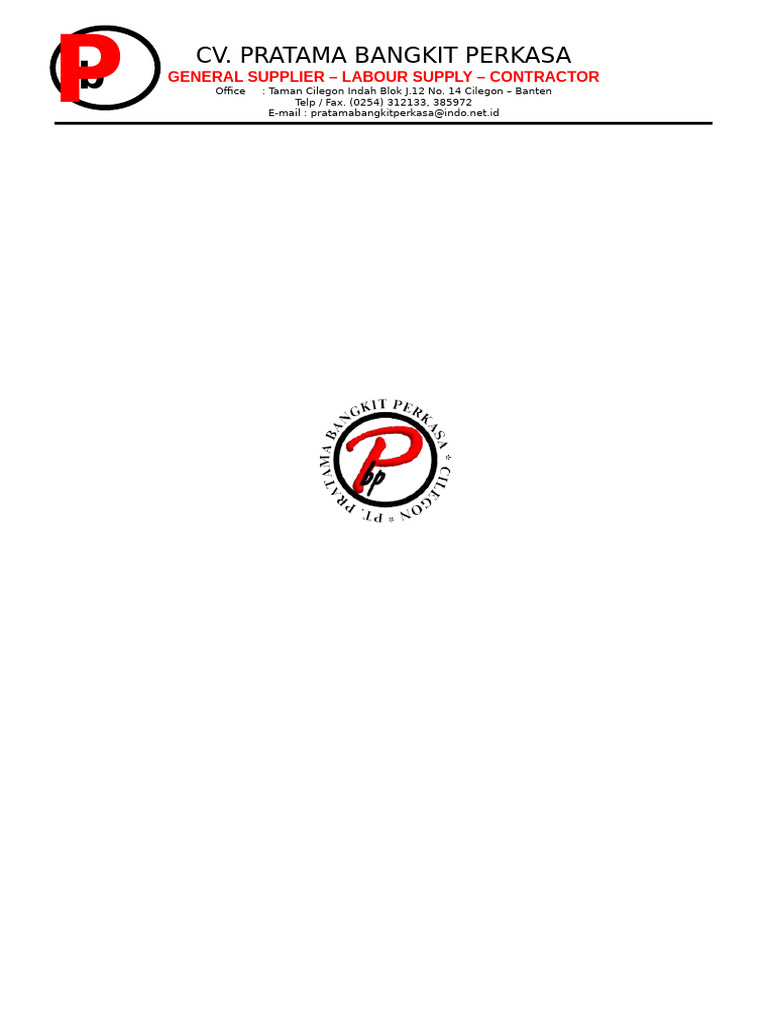 Kop PT Pratama F4 | PDF