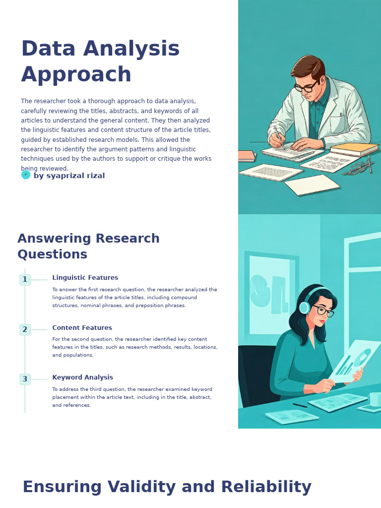 Data Analysis Approach | PDF