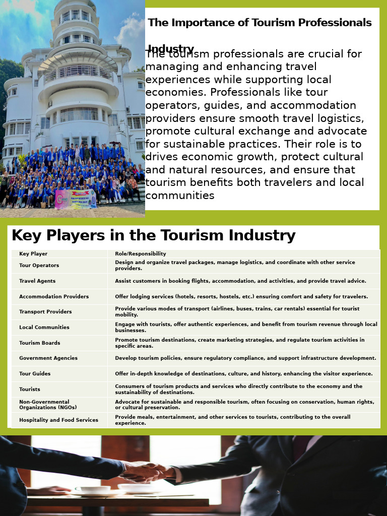 The Importance of Tourism Professionals | PDF