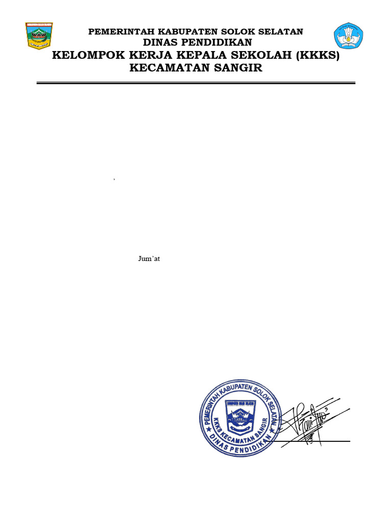 Undangan KKKS 20 September 2024 | PDF