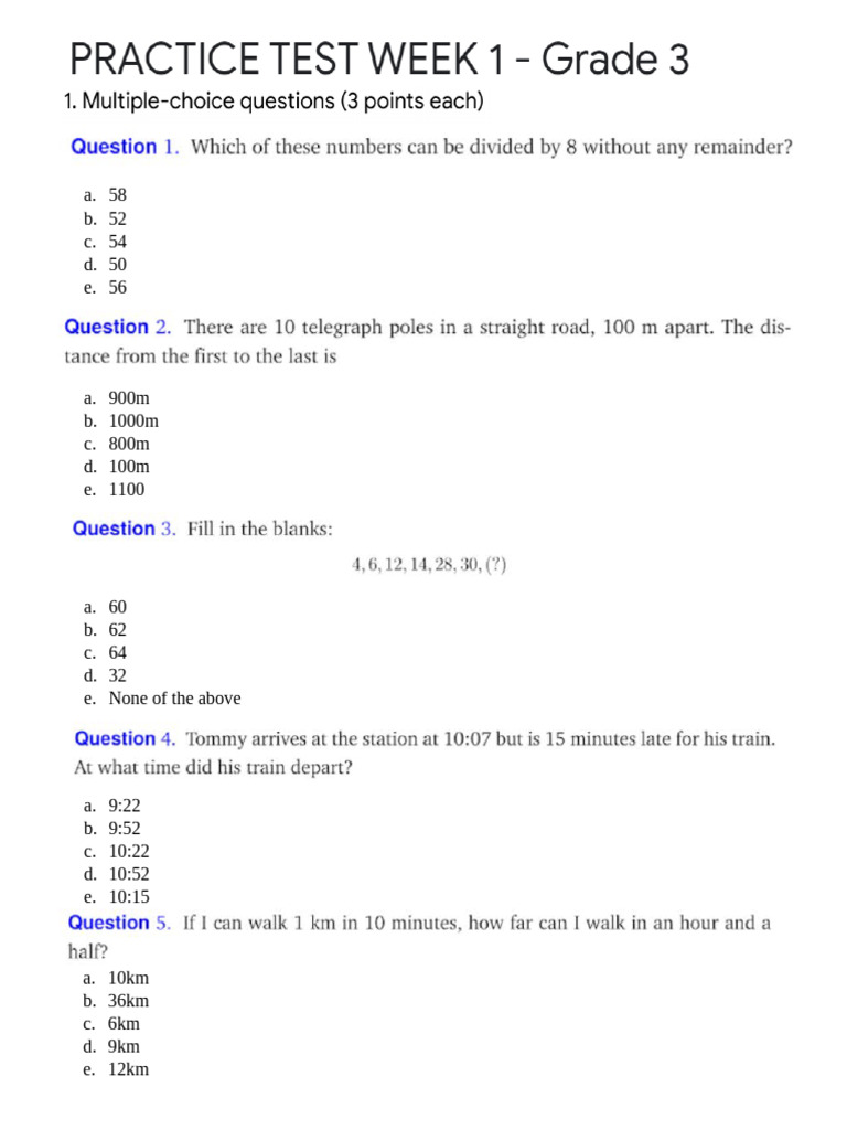 Mock Test #2 | PDF | Teaching Methods & Materials