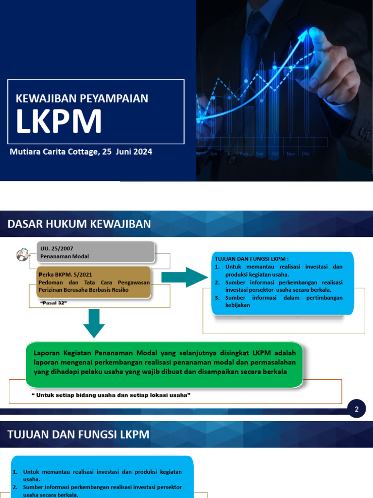 Sambutan K.DPMPTSP LKPM | PDF