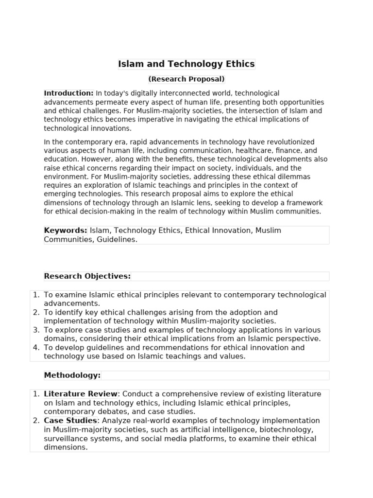 Islam Introduction Research | PDF | Muslim World | Computers