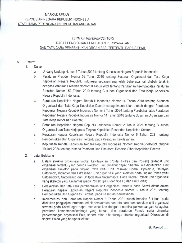 Tor Rapt Perkap 6 | PDF