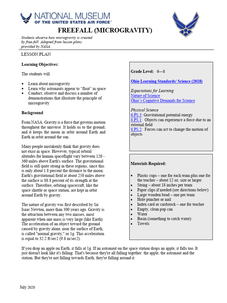 Microgravity LP | PDF