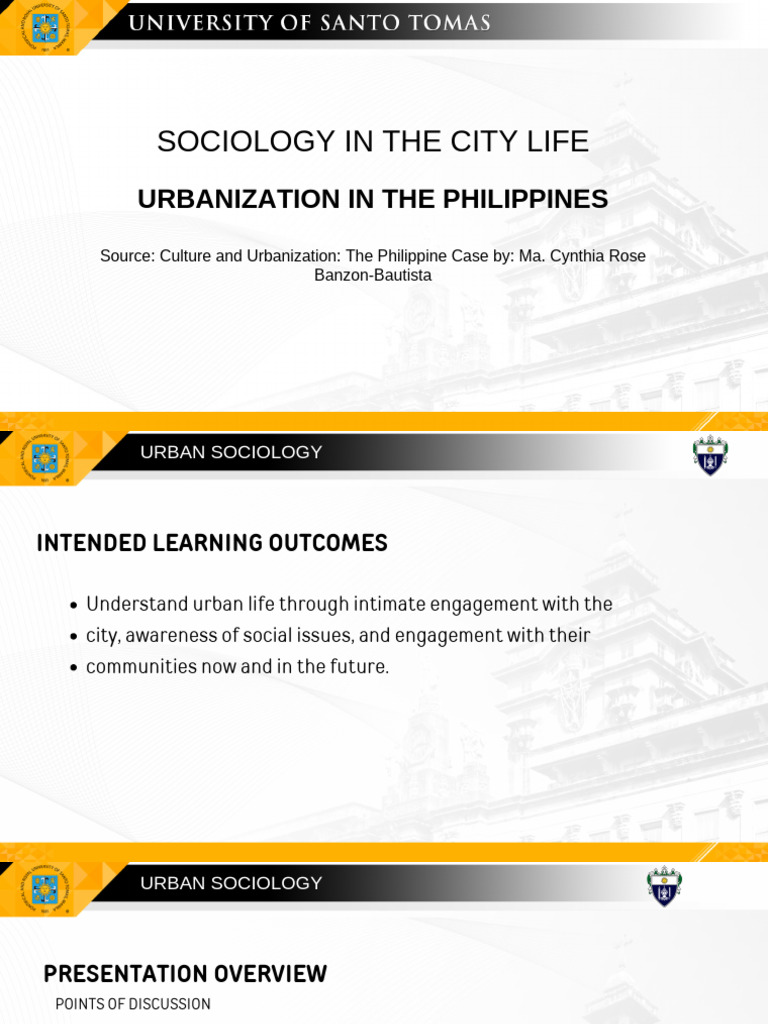 Urbanization in The Philippines | PDF
