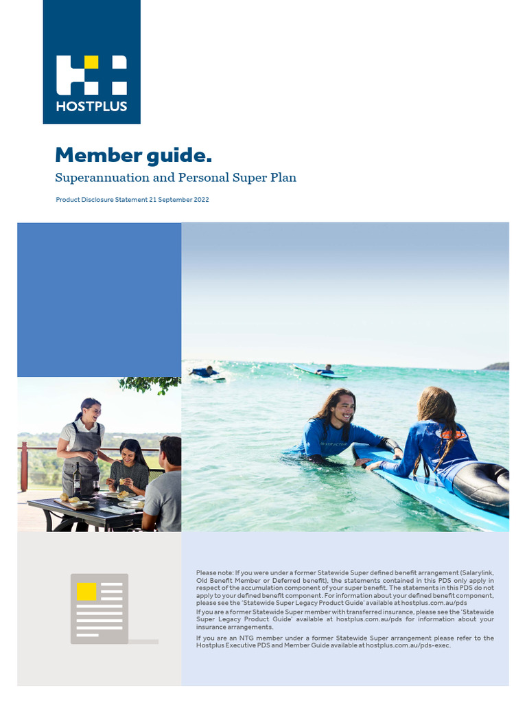 Hostplus PDS Core (2) | PDF