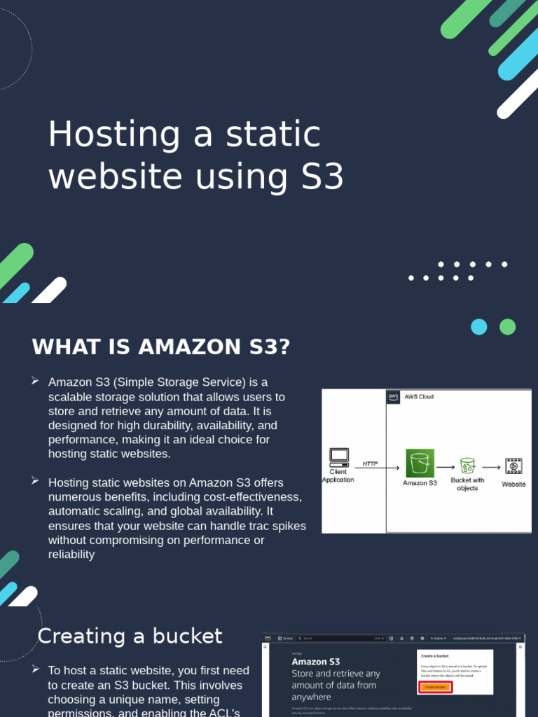 Hosting A Static Website | PDF