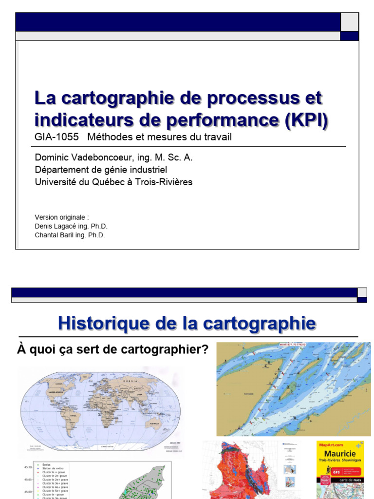 7-Cartographie Et Indicateurs - 2024 | PDF
