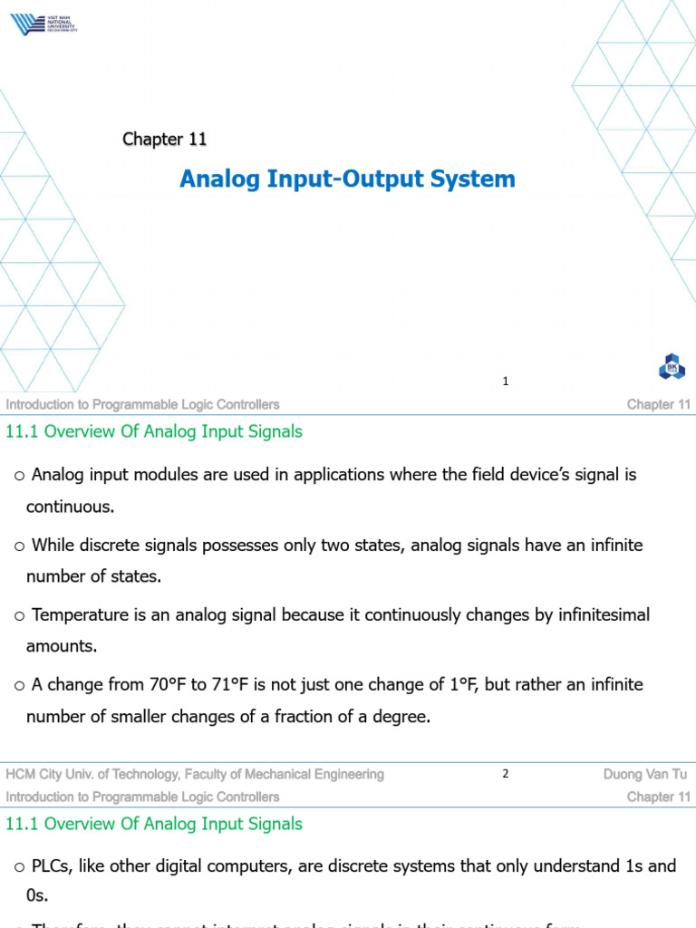 Chapter 11 - Analog Input-Output System | PDF