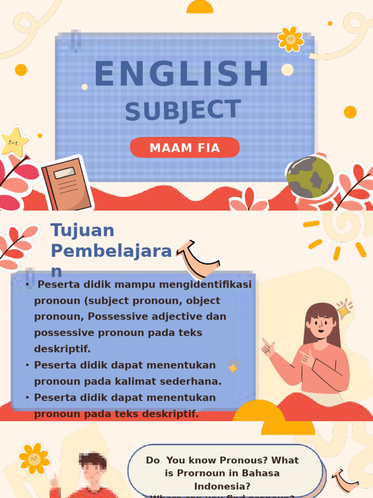 Ppt Materi Pronoun Pdf