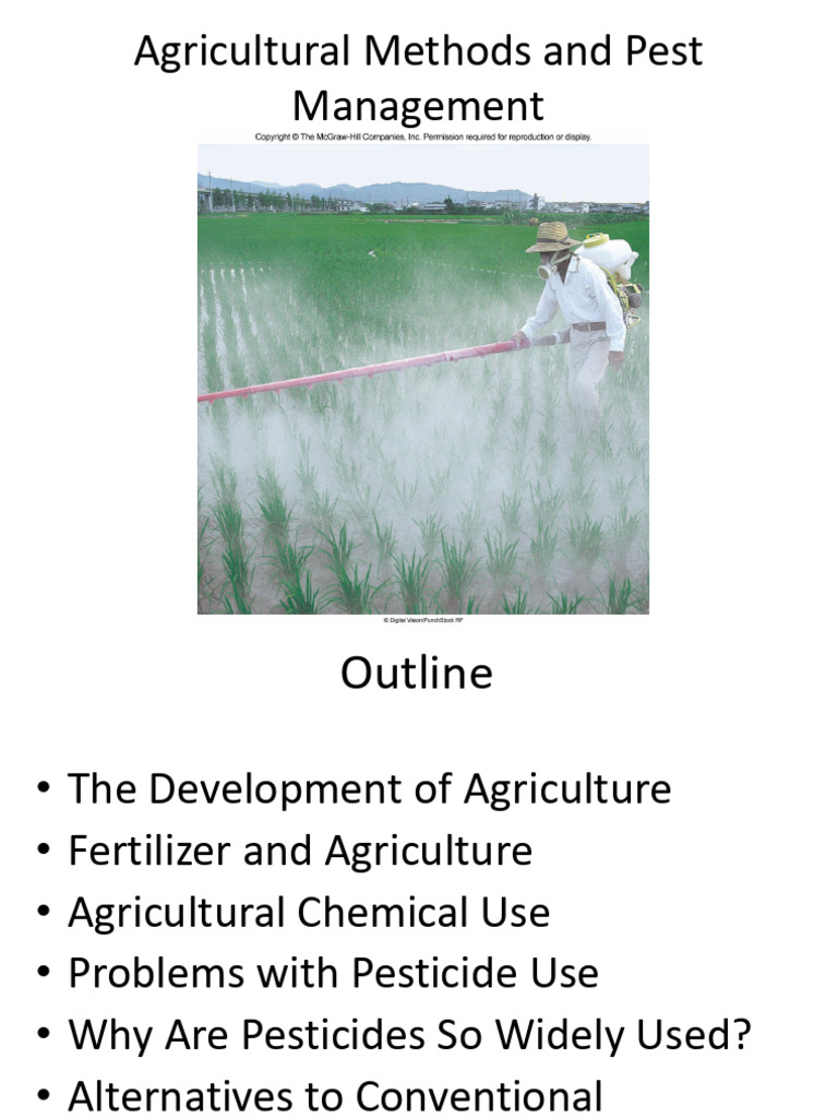14 Agricultural Methods and Pest Management | PDF